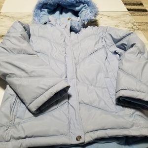 Big Chill | Jackets & Coats | Big Chill Baby Blue Puffer Jacket | Poshmark